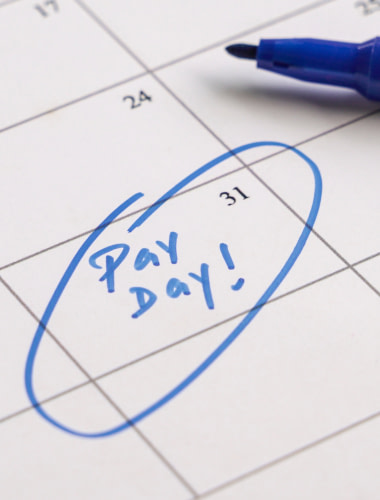 Can my employer change my pay schedule Australia?