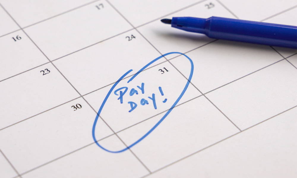 Can my employer change my pay schedule Australia?